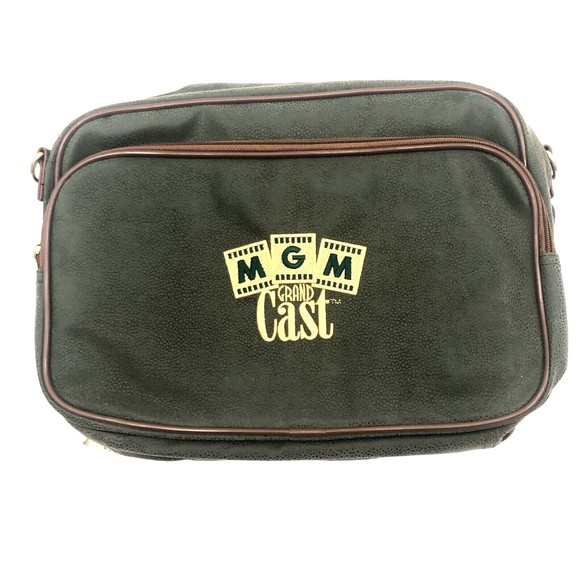 Mgm Grand | Bags | Vtg Mgm Grand Cast Travel Bag Strap Toiletry Dopp ...